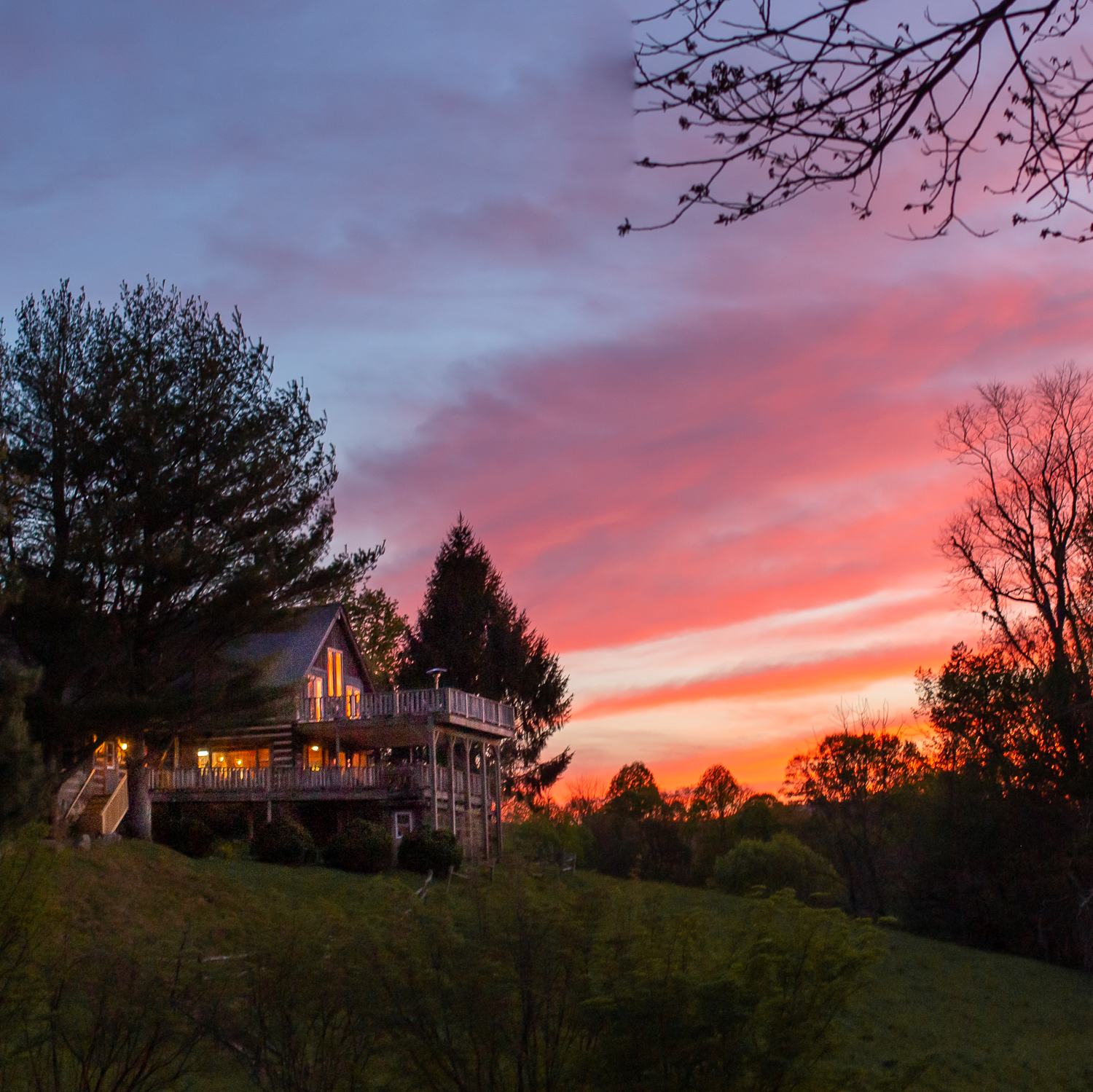 Sample Wedding Weekend Booking Page - Earthshine Lodge